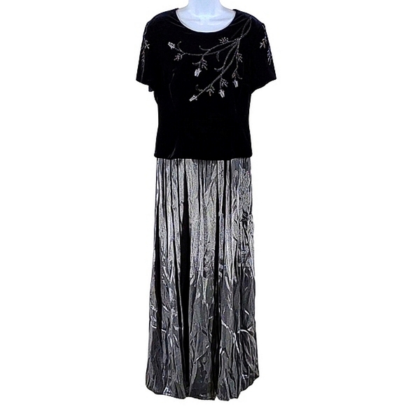 Che Studio by Kathy | Dresses | Vintage Che Studio Velvet And Metallic ...
